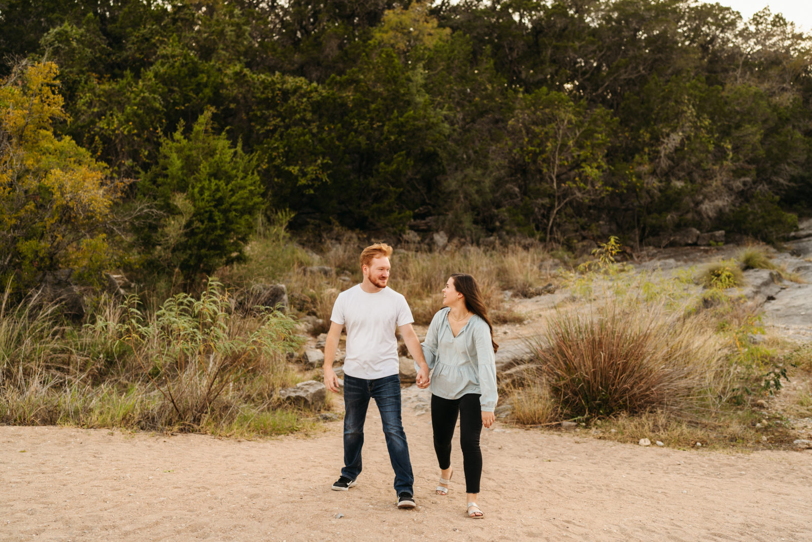 Pedernales Falls State Park Engagement Session | Katie + Luke - angelinaloreta.com